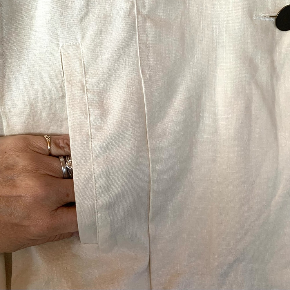 Tandem Linen Blazer Luxury European Jacket - Gem